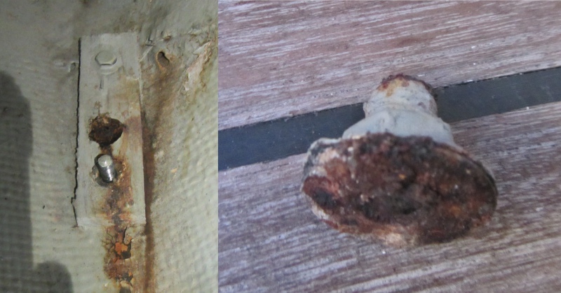 Rudder Gudgeon Mounts - Dove Free Spirit