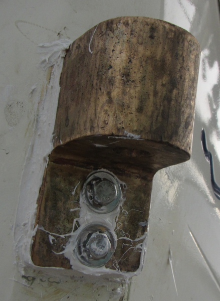 Rudder Gudgeon Mounts - Dove Free Spirit