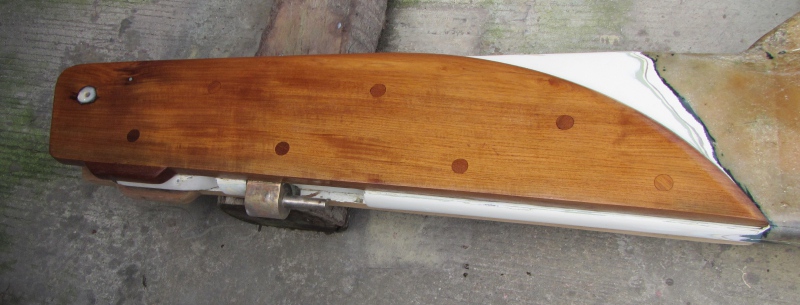 Rudder Repair - Dove Free Spirit