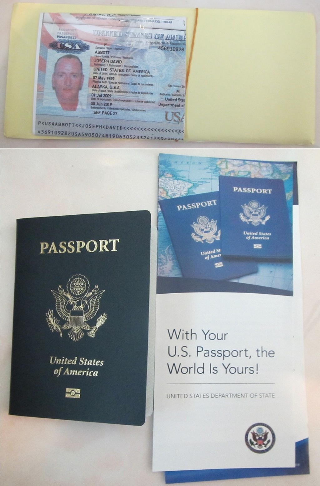 US Passport Renewal - Dove Free Spirit