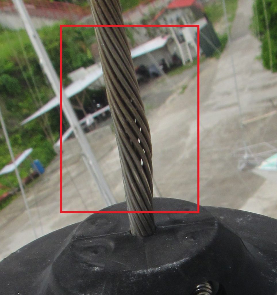 Initial Inspection Standing Rigging - Dove Free Spirit