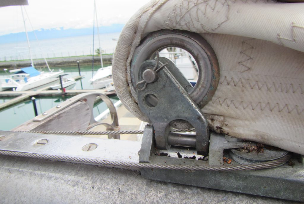 Initial Inspection Running Rigging - Dove Free Spirit