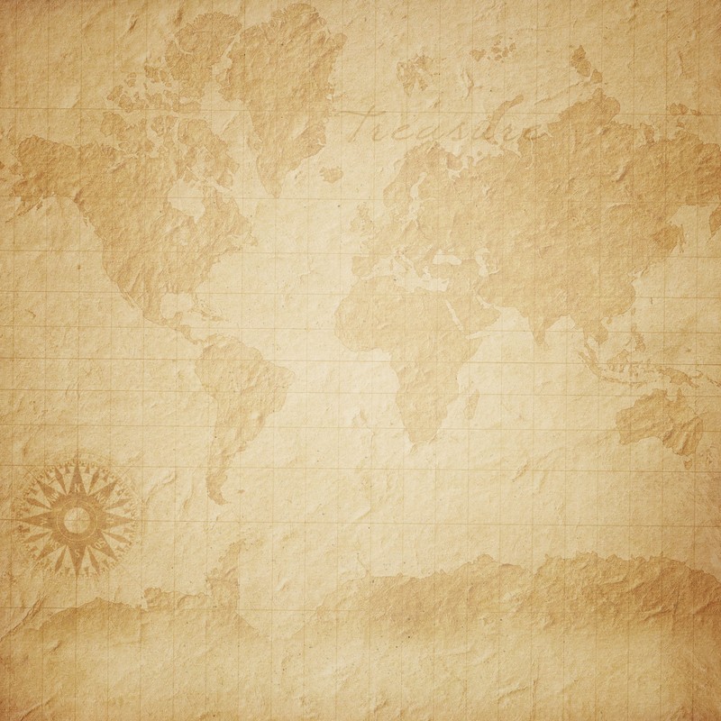 Beige World Map | Dove Free Spirit