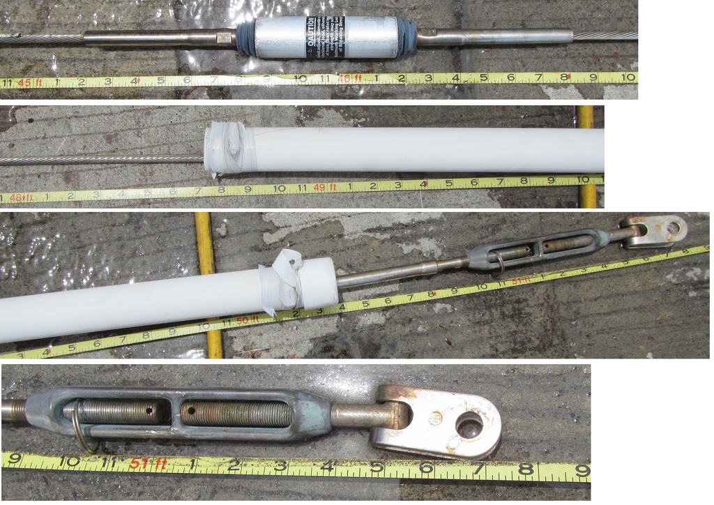 Standing Rigging Replacement – Backstay Shroud - Dove Free Spirit