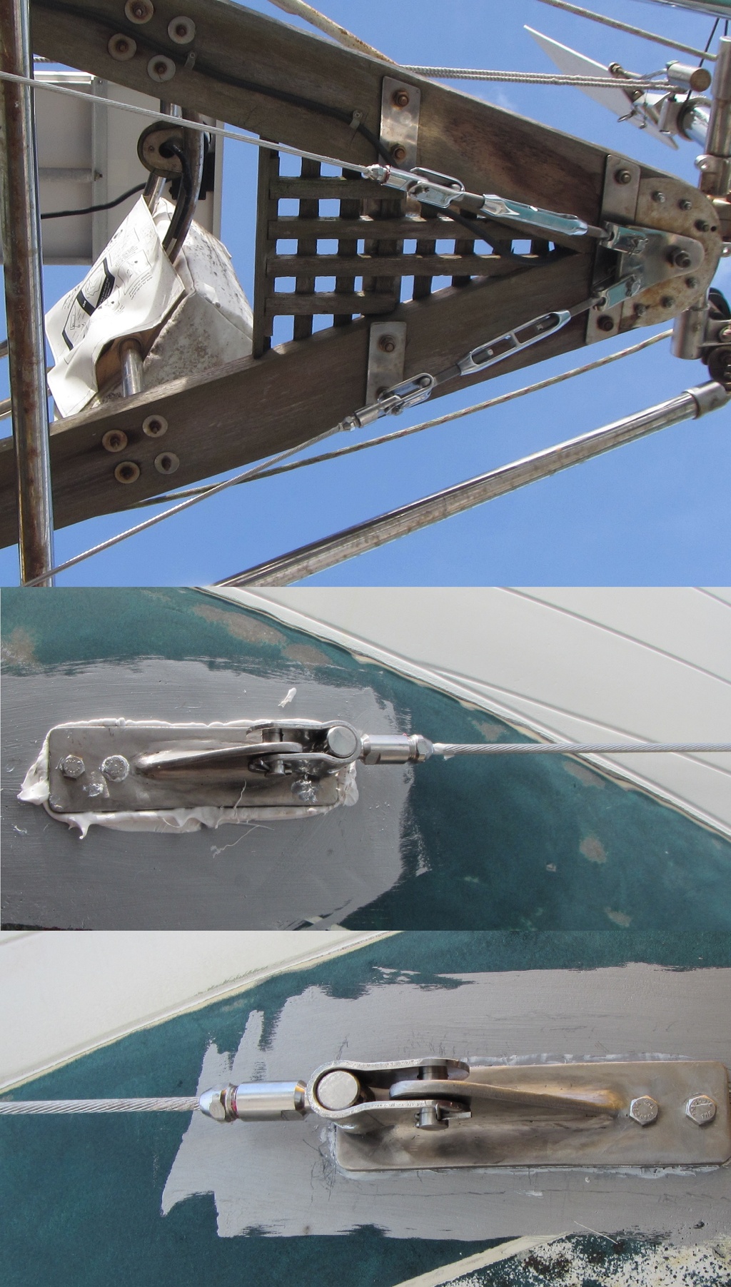 Boomkin Stay Rigging - Dove Free Spirit