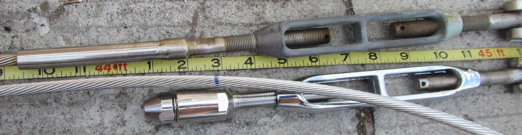 Standing Rigging Replacement – Cap Shrouds - Dove Free Spirit