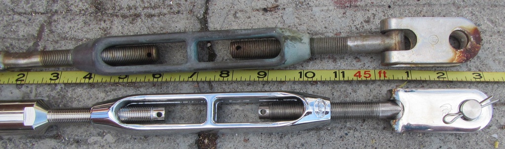 Standing Rigging Replacement – Cap Shrouds - Dove Free Spirit