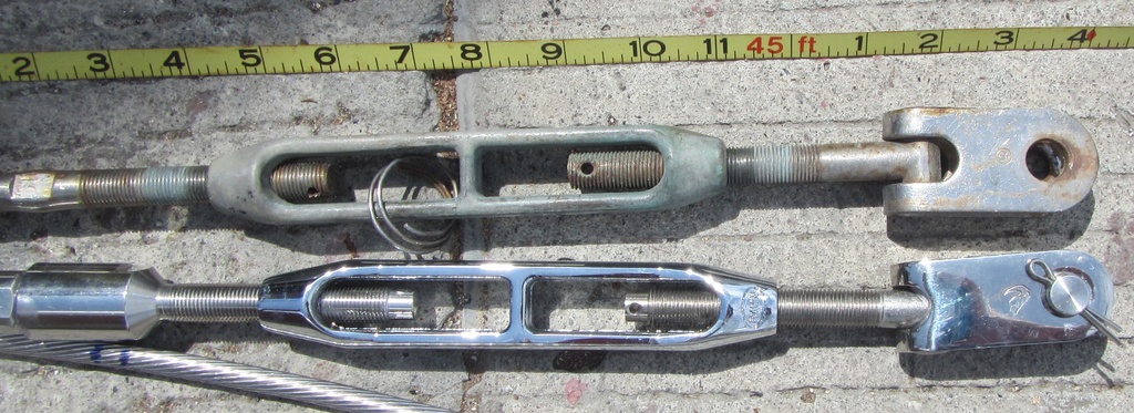 Standing Rigging Replacement – Cap Shrouds - Dove Free Spirit