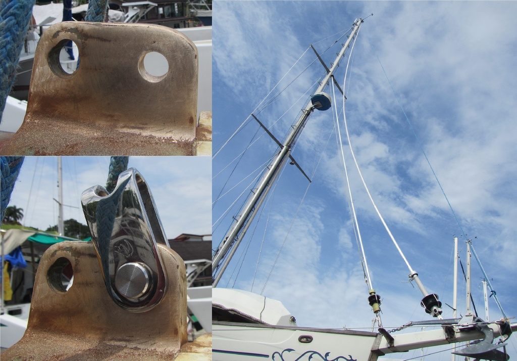 Standing Rigging Replacement – Forestay Shroud - Dove Free Spirit