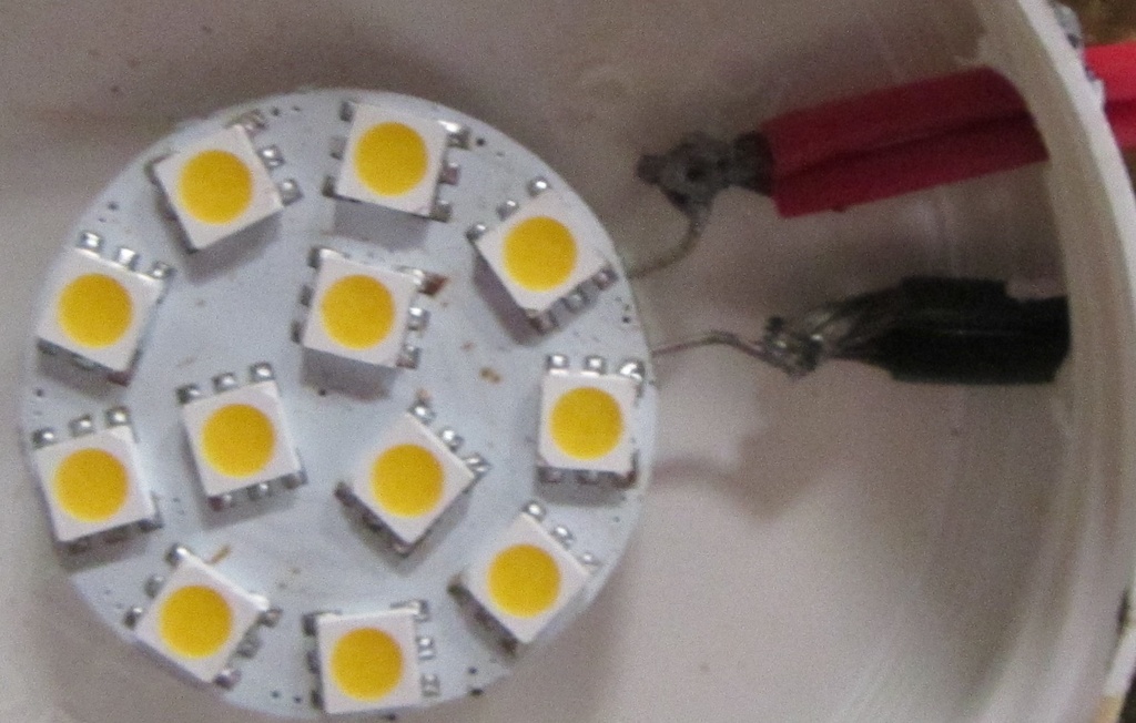 Overhead LED Lights - Dove Free Spirit