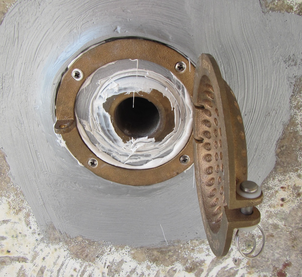 Engine Seawater Intake - Dove Free Spirit