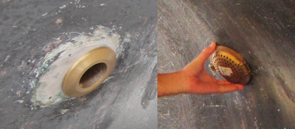 Engine Seawater Intake - Dove Free Spirit