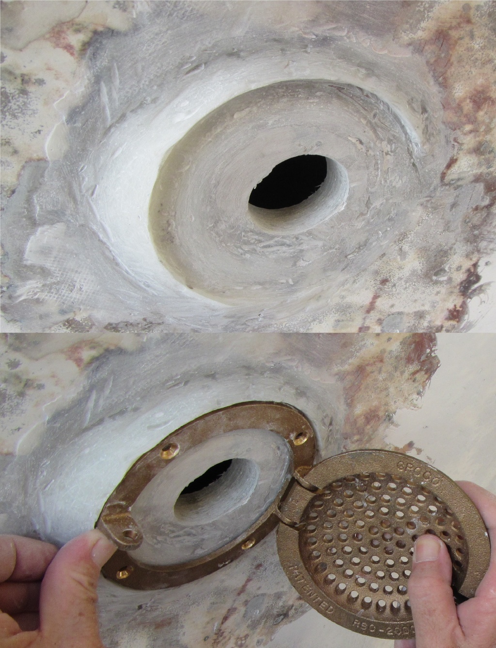 Engine Seawater Intake - Dove Free Spirit