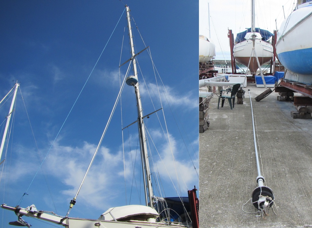 Standing Rigging Replacement – Forestay Shroud - Dove Free Spirit