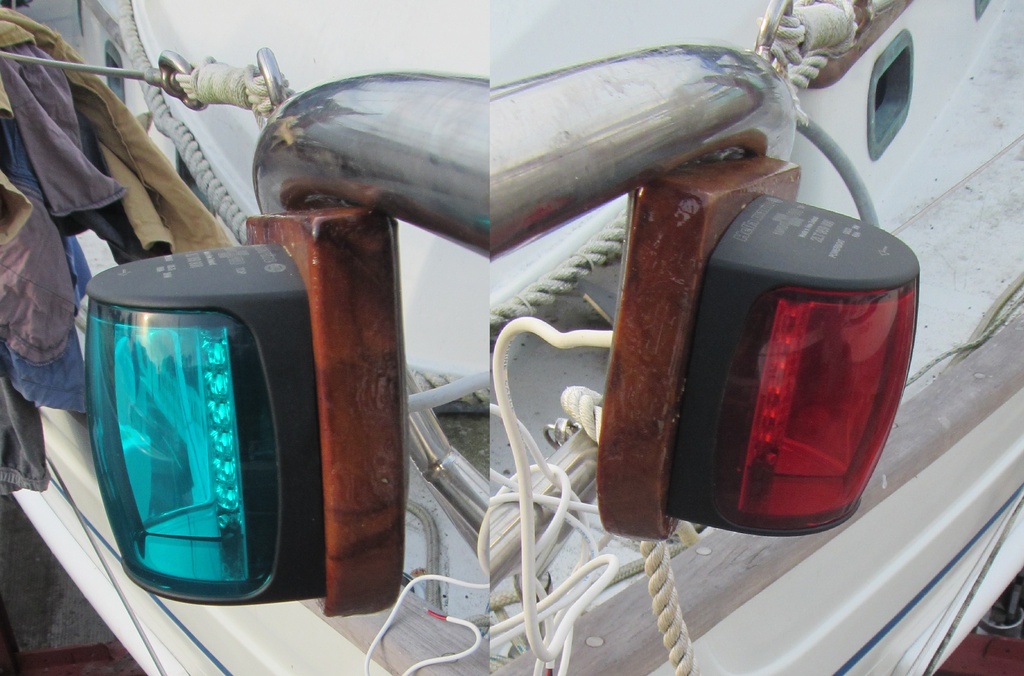 Navigation Running Lights Replacement - Dove Free Spirit