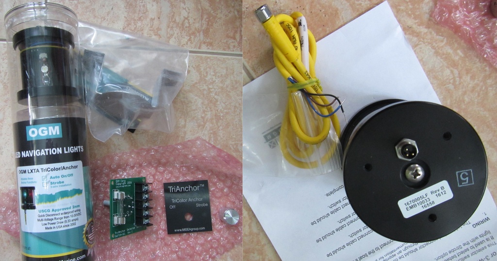 Navigation TriAnchor Light Replacement - Dove Free Spirit