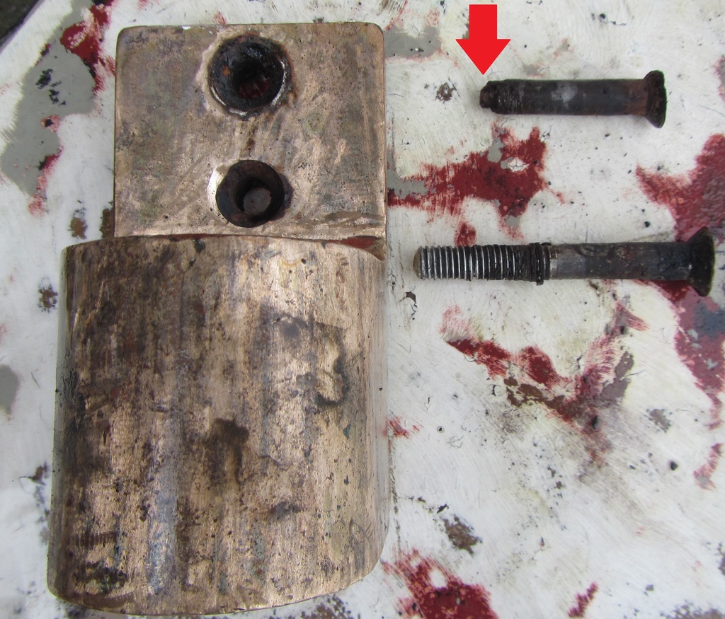 Rudder Gudgeon Mounts - Dove Free Spirit