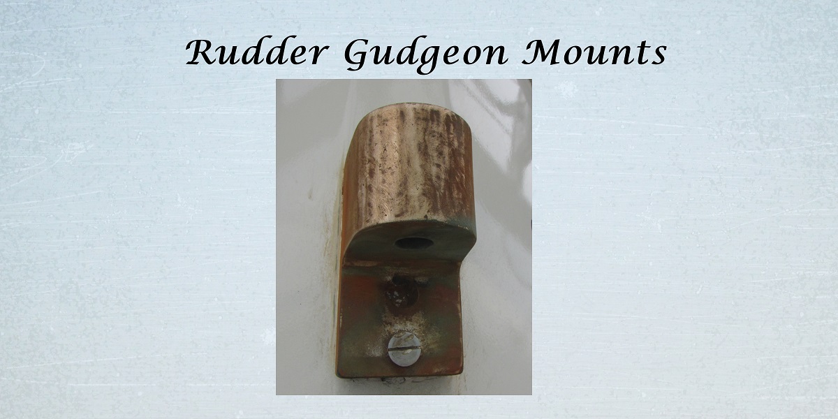 Rudder Gudgeon Mounts | Dove Free Spirit