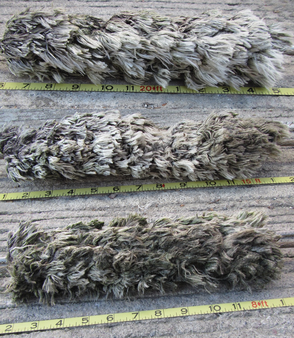 Standing Rigging Replacement – Running Backstays - Dove Free Spirit