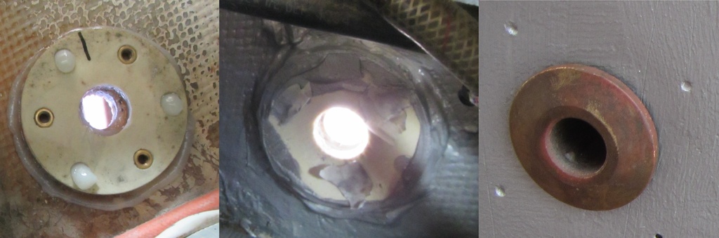 Galley Sink Seawater Thru Hull - Dove Free Spirit