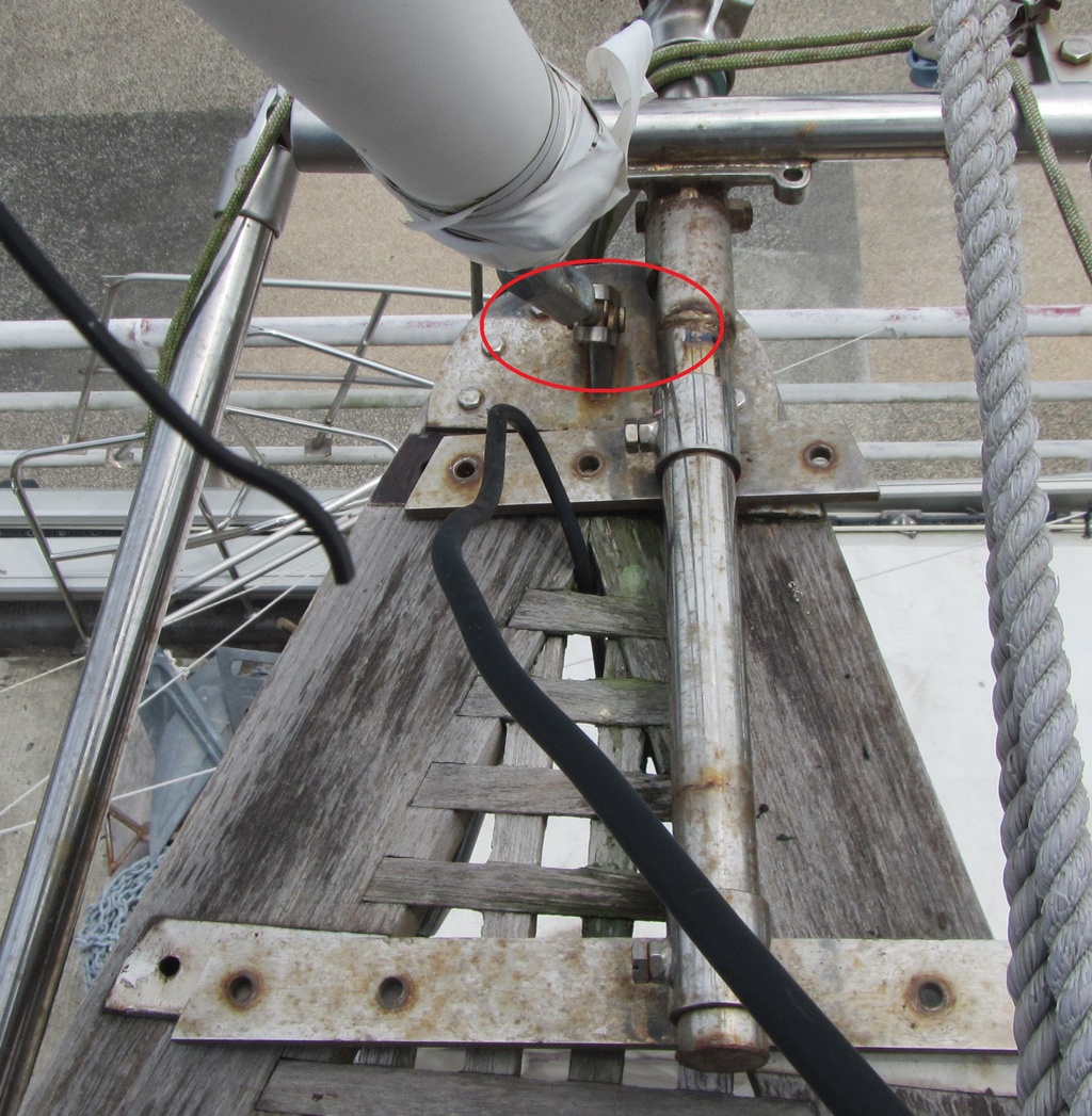 Standing Rigging Replacement – Backstay Shroud - Dove Free Spirit